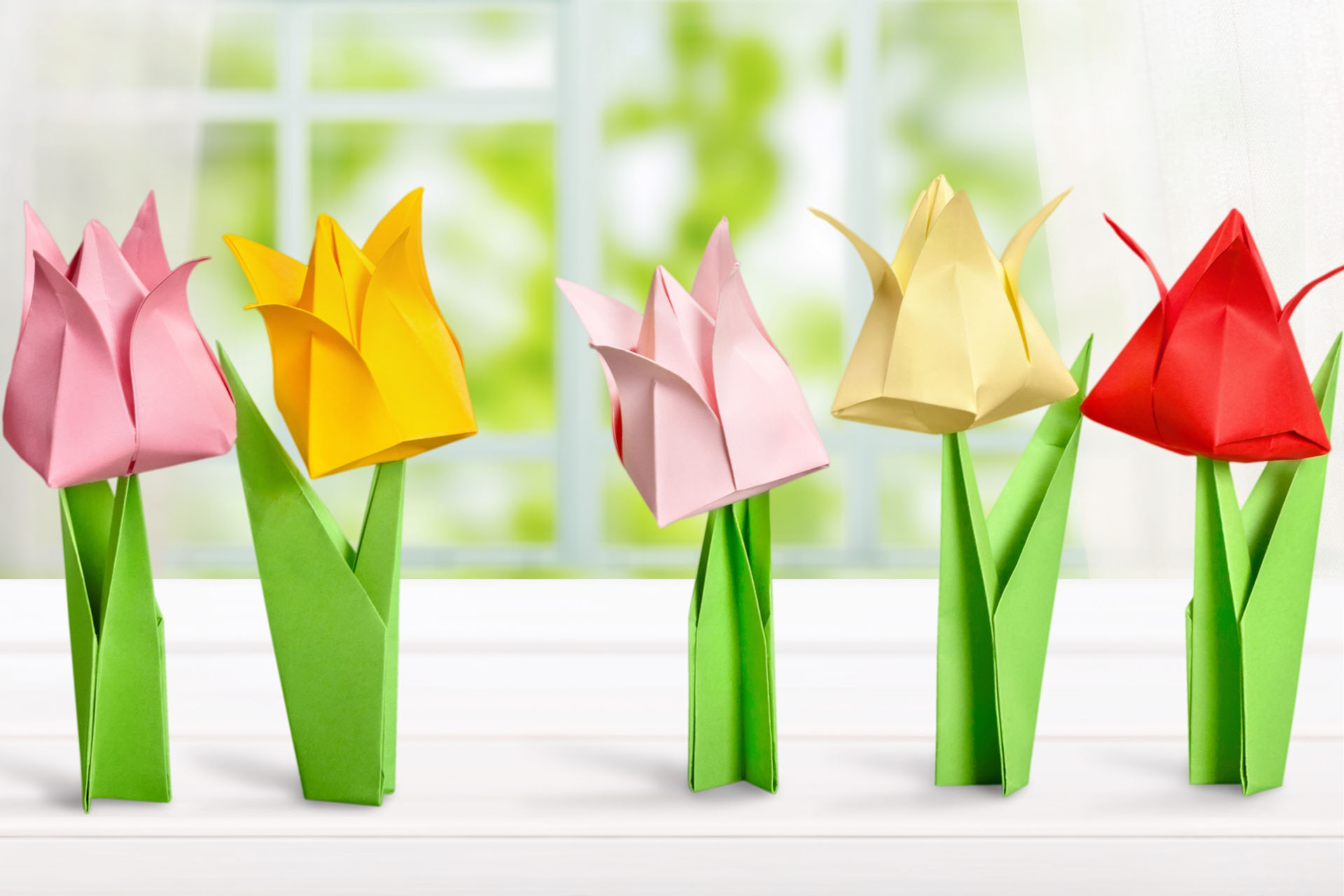 Creative Corner: Origami Tulip Tutorial – Richabits